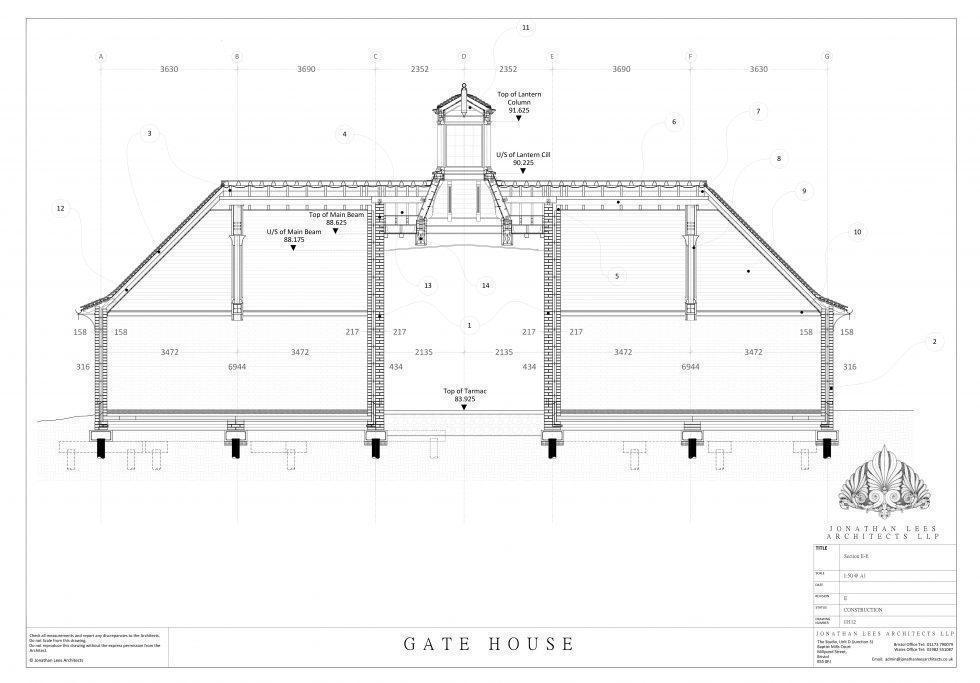 Oxfordshire Estate Gatehouse - Jonathan Lees Architects