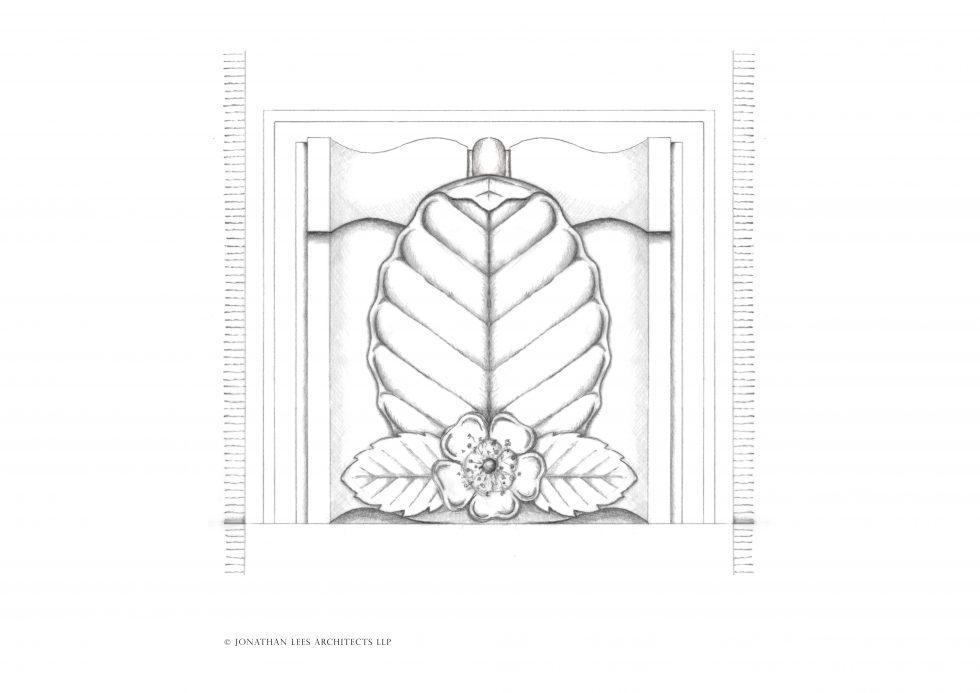 Stone Gate Piers - Jonathan Lees Architects